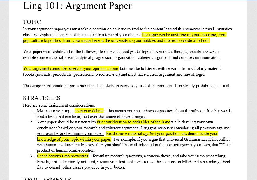 How To Make A Paper
